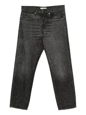 CYCLE Bella Faded-effect Straight-leg Jeans - Grey