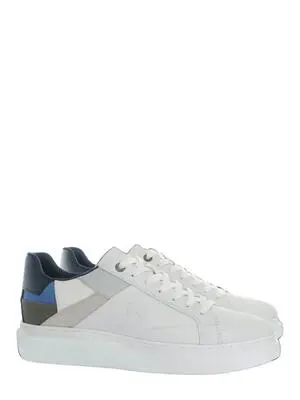 HARMONT & BLAINE Panelled Logo-embroidered Sneakers - Neutrals