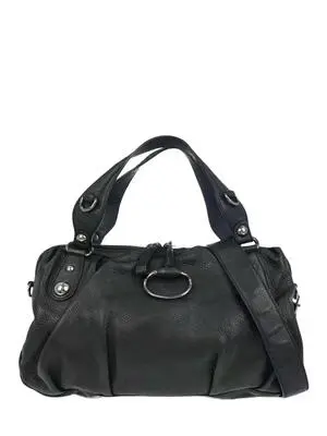 Gucci Horsebit Icon Bit Shoulder Bag - Black