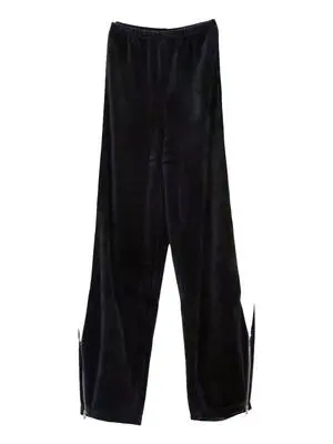 TORY BURCH Colorblock Velour Track Pants