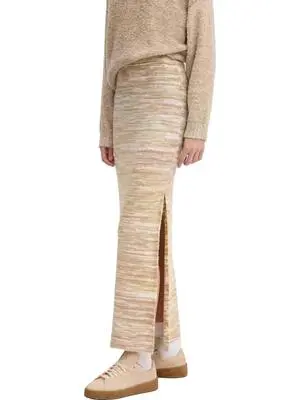 BILLABONG Maxi Side-split Skirt - Neutrals