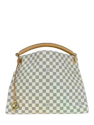 LOUIS VUITTON Damier Azur Artsy Mm Patterned Shoulder Bag