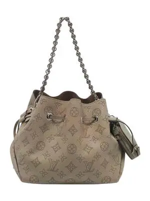 LOUIS VUITTON Bella Monogram Mahina Leather Bucket Bag