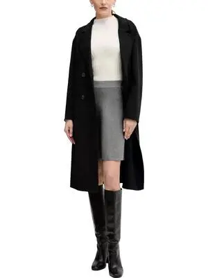 BENETTON A-line Mini Skirt - Grey