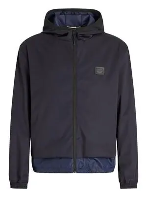 Dolce & Gabbana Technical Wool Jacket Coats And Jackets - Blue