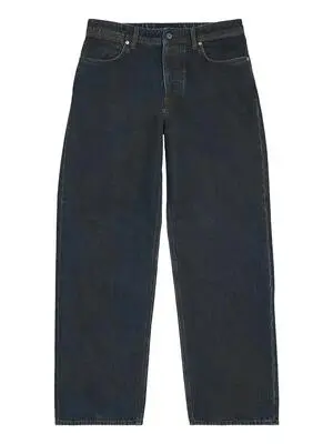 Stone Island Coated Relaxed Jeans - Blue