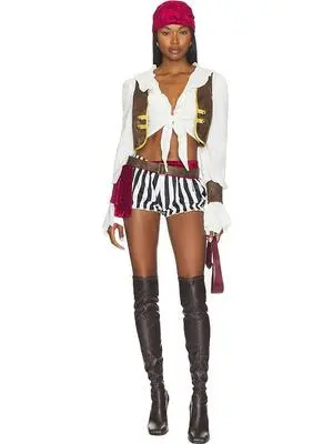DOLLS KILL No Prisoners Pirate Costume In . Also - Multi