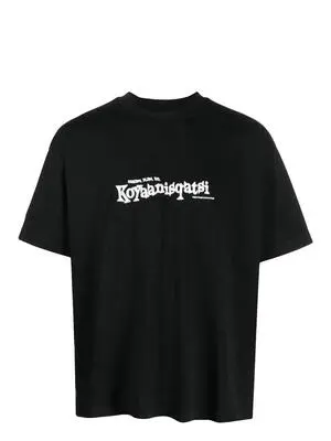 BONSAI Slogan-print T-shirt