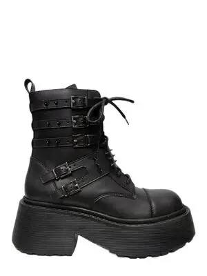 ALTERCORE Abyss Spiked Buckled Boots