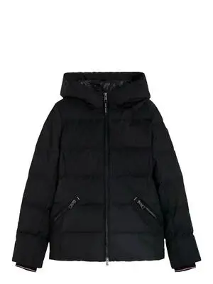 Tommy Hilfiger Hooded Down Jacket - Black