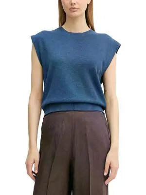 BENETTON Knitted Vest - Blue