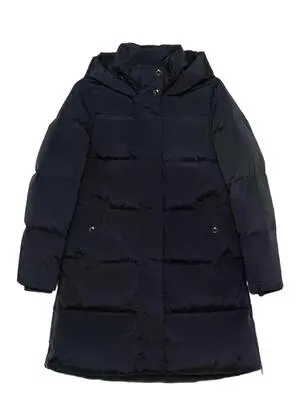 WOOLRICH Hooded Quilted Coat