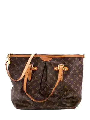LOUIS VUITTON Palermo Handbag Monogram Canvas Gm Tote Bag
