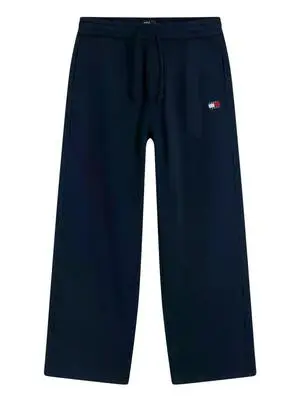 Tommy Hilfiger Logo-patch Drawstring Track Pants - Blue