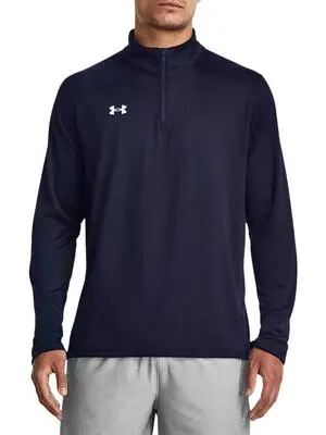 Under Armour Tech Team Long-sleeve Polo Shirt - Blue