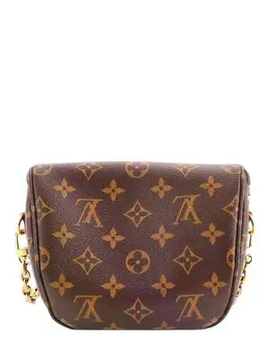 LOUIS VUITTON Bum Bag Monogram Canvas Mini Belt Bag - Brown
