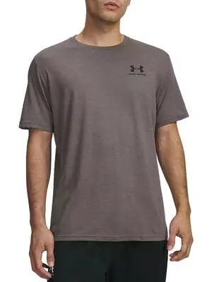 Under Armour Logo-print Short-sleeve T-shirt - Grey