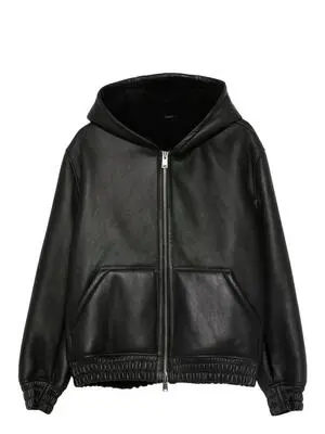 ARMA Hooded Leather Jacket