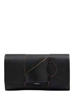 Perrin L'asymetrique Glove Clutch Bag - Black
