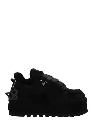 NAKED WOLFE Beau Platform Sneakers - Black