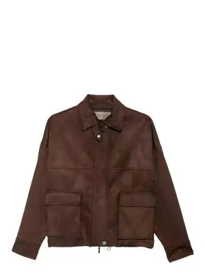 D.exterior Panelled Flap-pocket Jacket - Brown