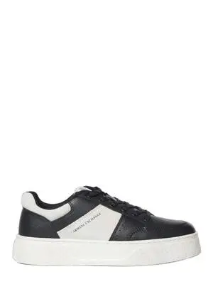ARMANI EXCHANGE Logo-print Panelled Sneakers