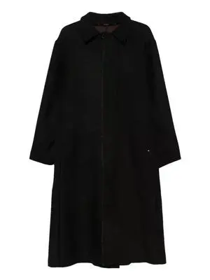 MA+ Button-up Single-breasted Coat