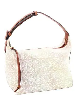 LOEWE Cubi Anagram Jacquard Medium Hobo Bag