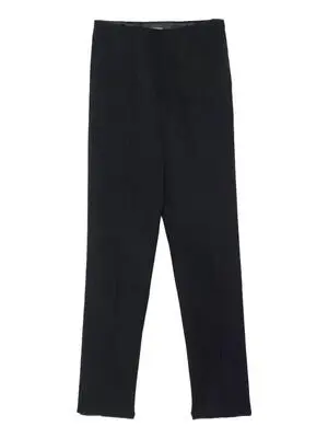 EMPORIO ARMANI Ribbed-knit Wool Trousers