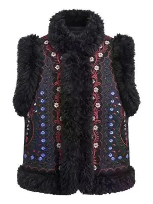 ANTIK BATIK Ivan Embroidered Gilet