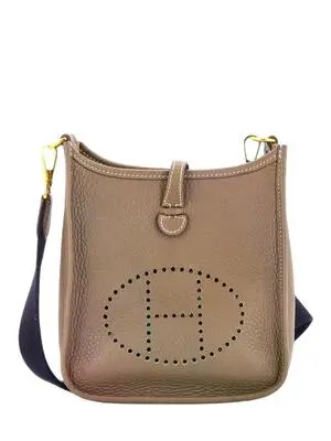 Hermès Evelyne Bag Gen Iii Clemence Tpm Crossbody Bag - Grey