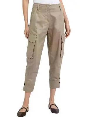 BRUNELLO CUCINELLI Button-cuff Cargo Pants