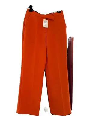 Maison Rabih Kayrouz High-waisted Wide-leg Trousers - Orange