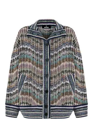 Missoni Oversized Cardigan With Sequin Applications - Multicoloured