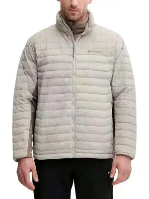 Columbia Quilted Panelled Jacket - Grey