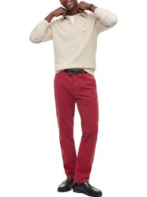 Tommy Hilfiger Button-up Collar Sweater - Neutrals
