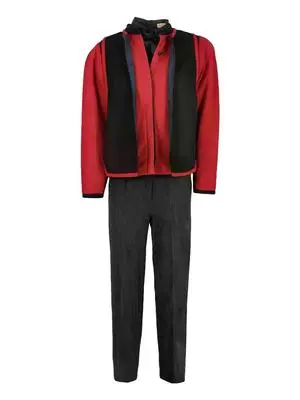 VERSACE Layered Trousers (set Of Two)