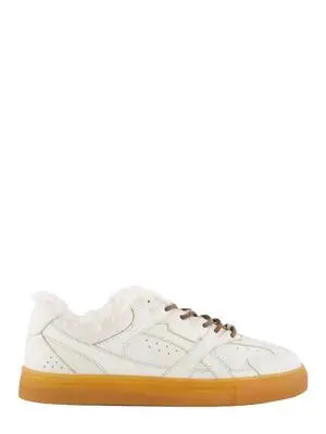 COPENHAGEN STUDIOS Cph63 Shearling-trim Sneakers