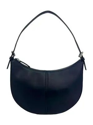 Burberry 2000-2017 Leather Hobo Shoulder Bag - Blue