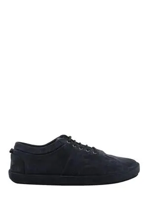 Marsèll Scatopelle Suede Leather Derby Shoes With Round Toe And Rubber Sole - Blue