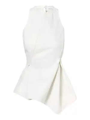 MAGDA BUTRYM Asymmetric Peplum Blouse