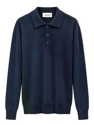 COSTUMEIN Pablo Merino Wool Polo Shirt