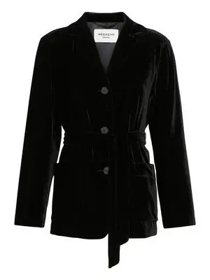 Max Mara Velvet Jacket - Black