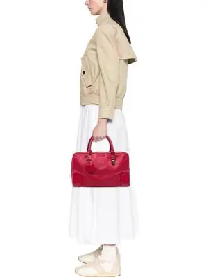Loewe 2011 Leather Amazona 36 Handbag - Pink