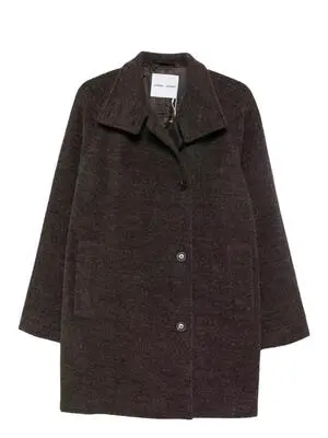 SAMSØE  SAMSØE High-neck Button-up Coat