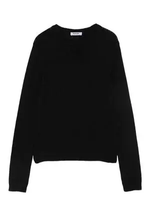 BASE Wool Crewneck Sweater - Black