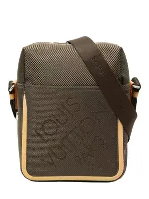LOUIS VUITTON 2006 Damier Geant Citadin Crossbody Bag - Brown