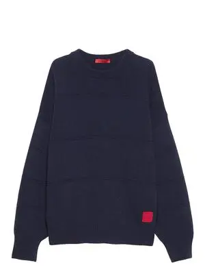 Max & Co. Virgin Wool Sweater - Navy