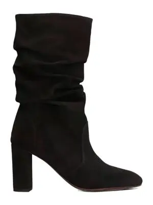 Chie Mihara Eychel Slouchy Suede Boots - Brown