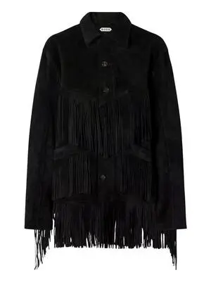 BODE Fringed Suede Jacket